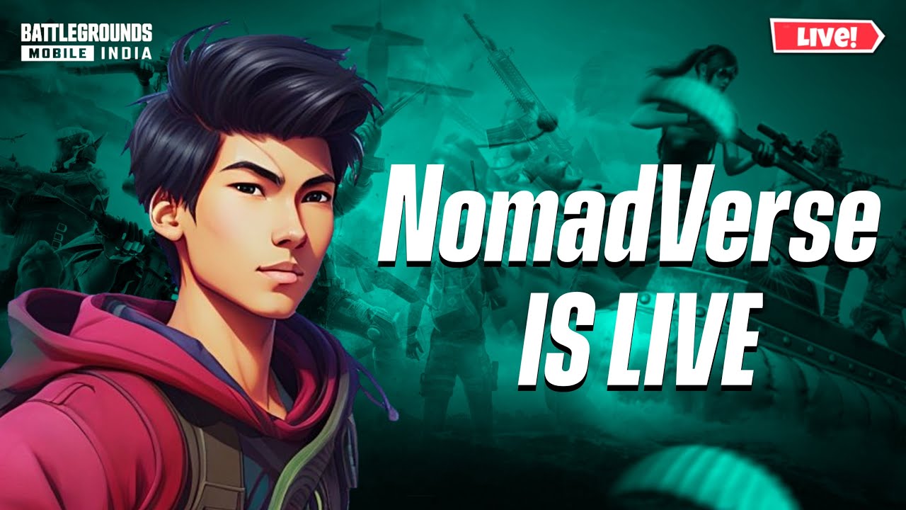 🔴 BGMI LIVE - RANK PUSH | SNOW EVENT | NomadVerse - YouTube