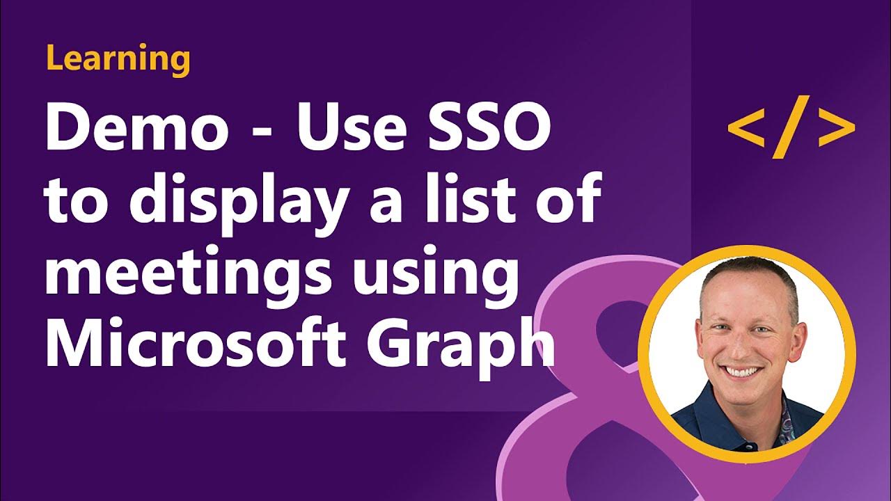 Demo - Use the Microsoft Teams support for SSO to display a list of ...