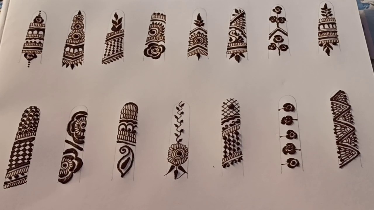 Nik fingers mehendi designs/ Best online mehendi learning tutorial ...