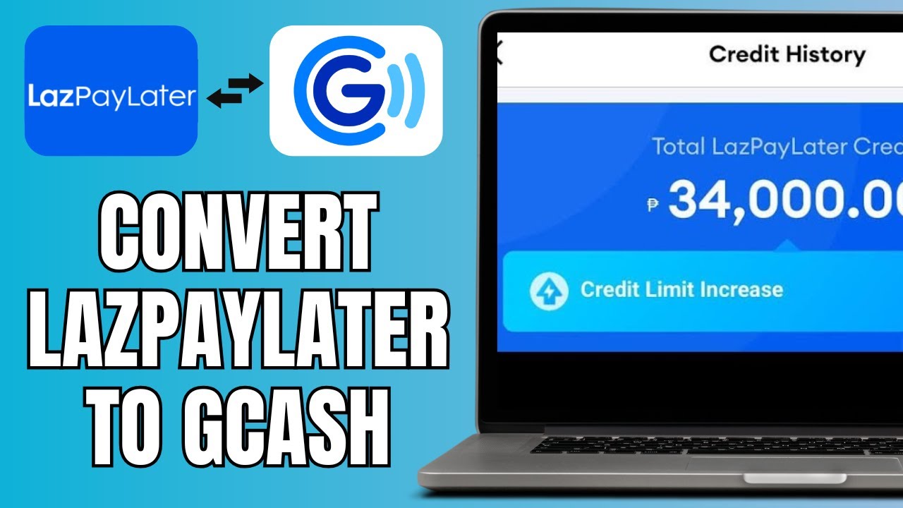 How To CONVERT LazPayLater To GCash - YouTube