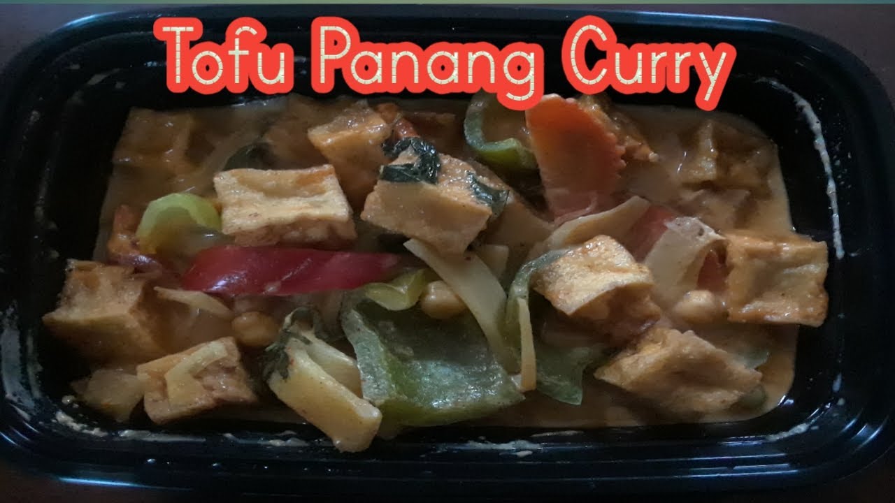 Tofu Panang Curry พะแนงตั้วหู้ - YouTube