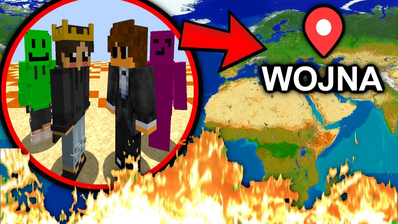 NAJWIĘKSZA WOJNA NA EARTH SMP... - YouTube