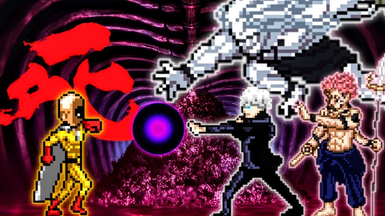 Manga Saitama V2 OP VS Limitless Gojo V2 OP & Sukuna Final V2.0 OP in Jump Force Mugen - YouTube