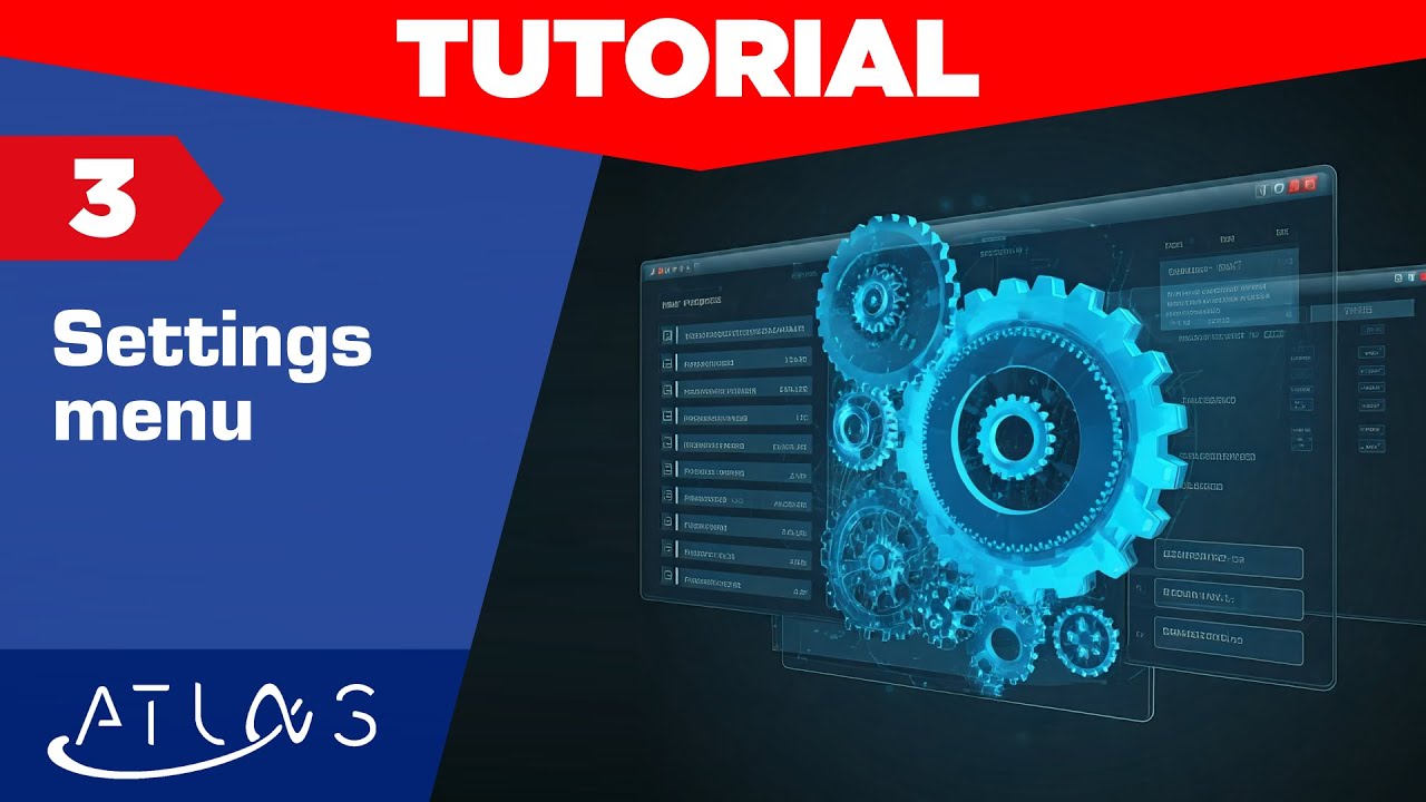 ATLAS NG tutorial: [3] Settings menu - YouTube