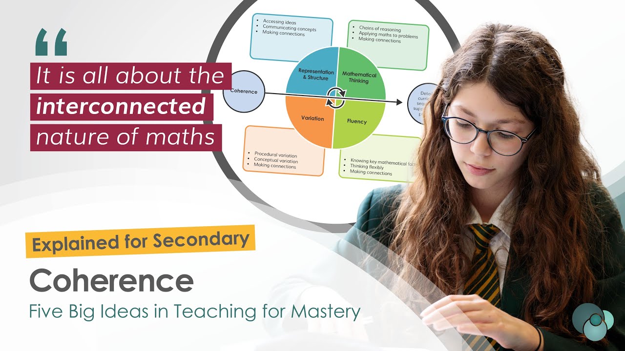 NCETM Five Big Ideas at secondary explained: Coherence - YouTube