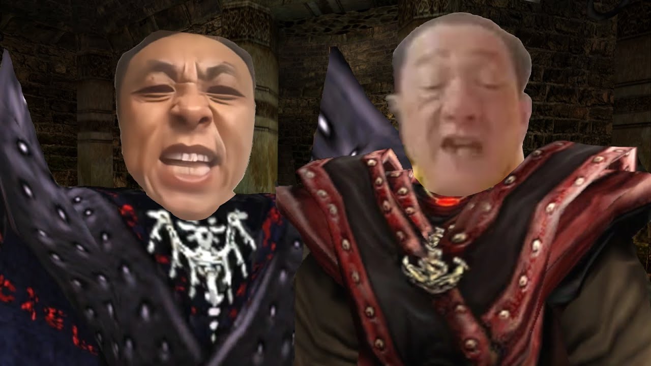 Gothic 2 - Pyrokar odwiedza Xardasa w jego wieży i dochodzi do kłótni ...