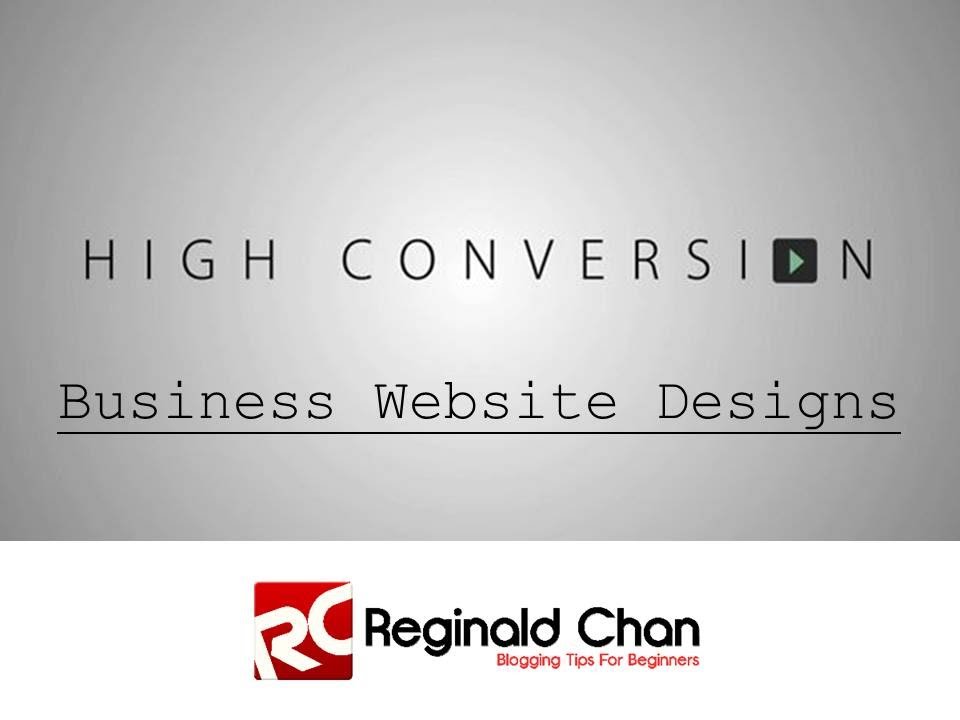 The Importance Of High Conversion Business Website Designs - YouTube