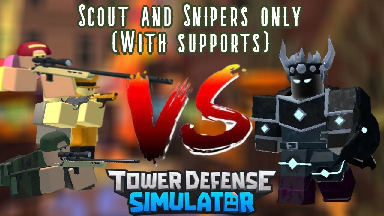 Starter towers vs Fallen mode | Tower Defense Simulator | Roblox - YouTube