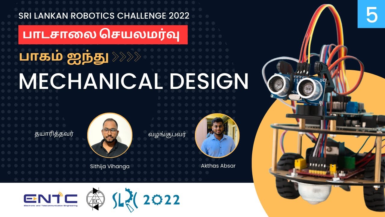 SLRC 2022 Robotics Tutorial 5 || Tamil Medium - YouTube
