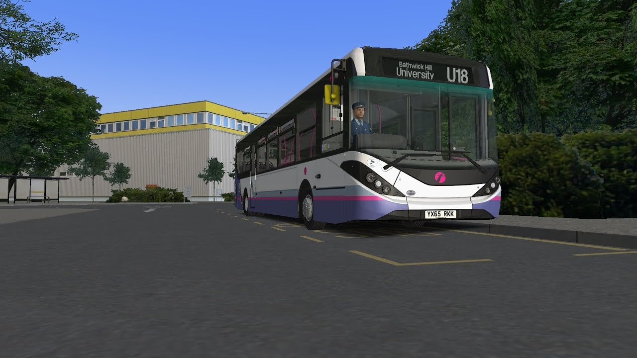 OMSI Rt.U18 Bus Station→University of Cotterell - YouTube