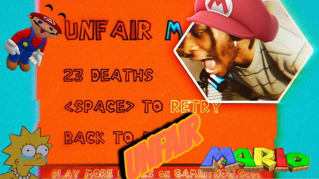I ALMOST THREW MY COMPUTER..|Unfair Mario! - YouTube
