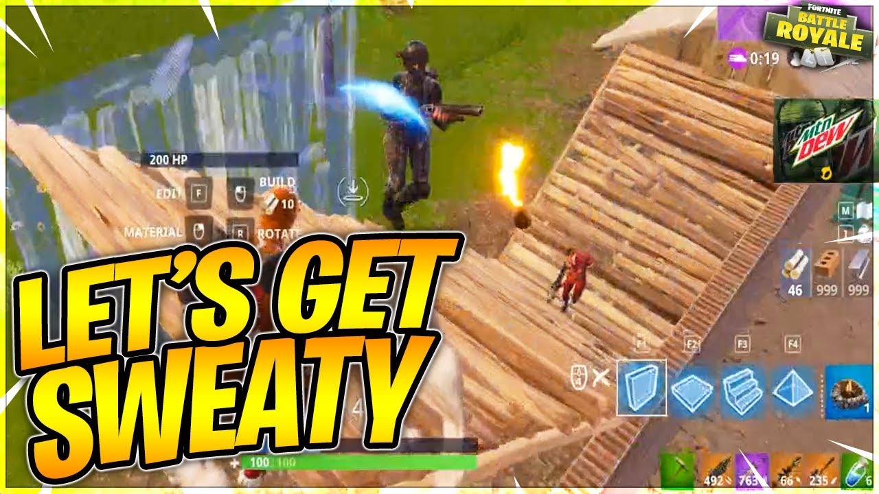"That Ended Up Getting Real Sweaty!!"- Fortnite Battle Royale Gameplay ...
