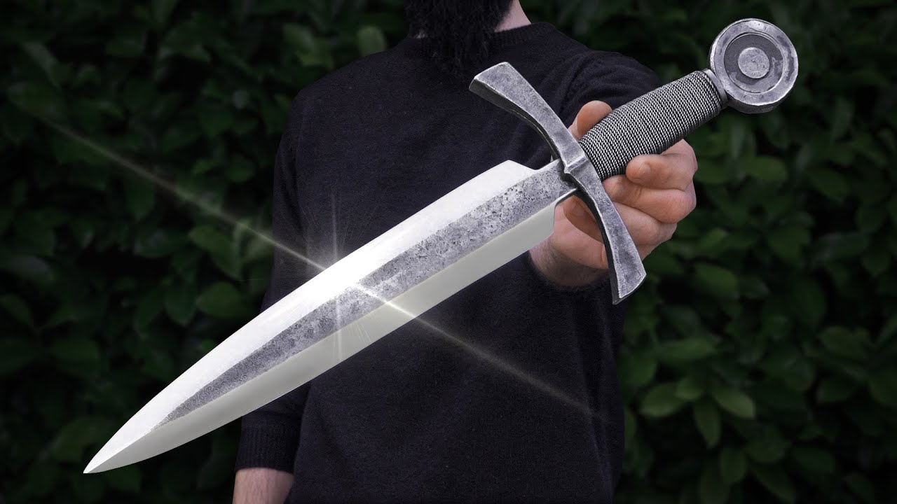 Making a Dagger from Scrap Metal
