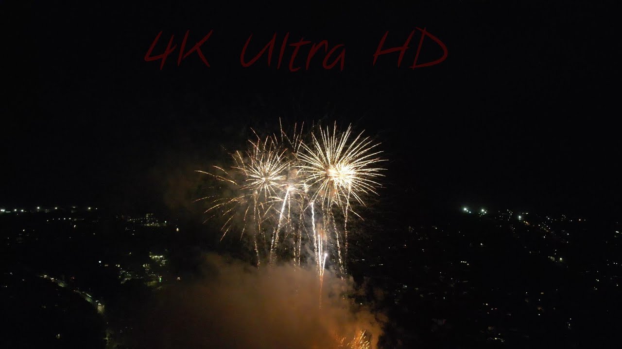 Bodmin Fireworks 2022 4K - YouTube