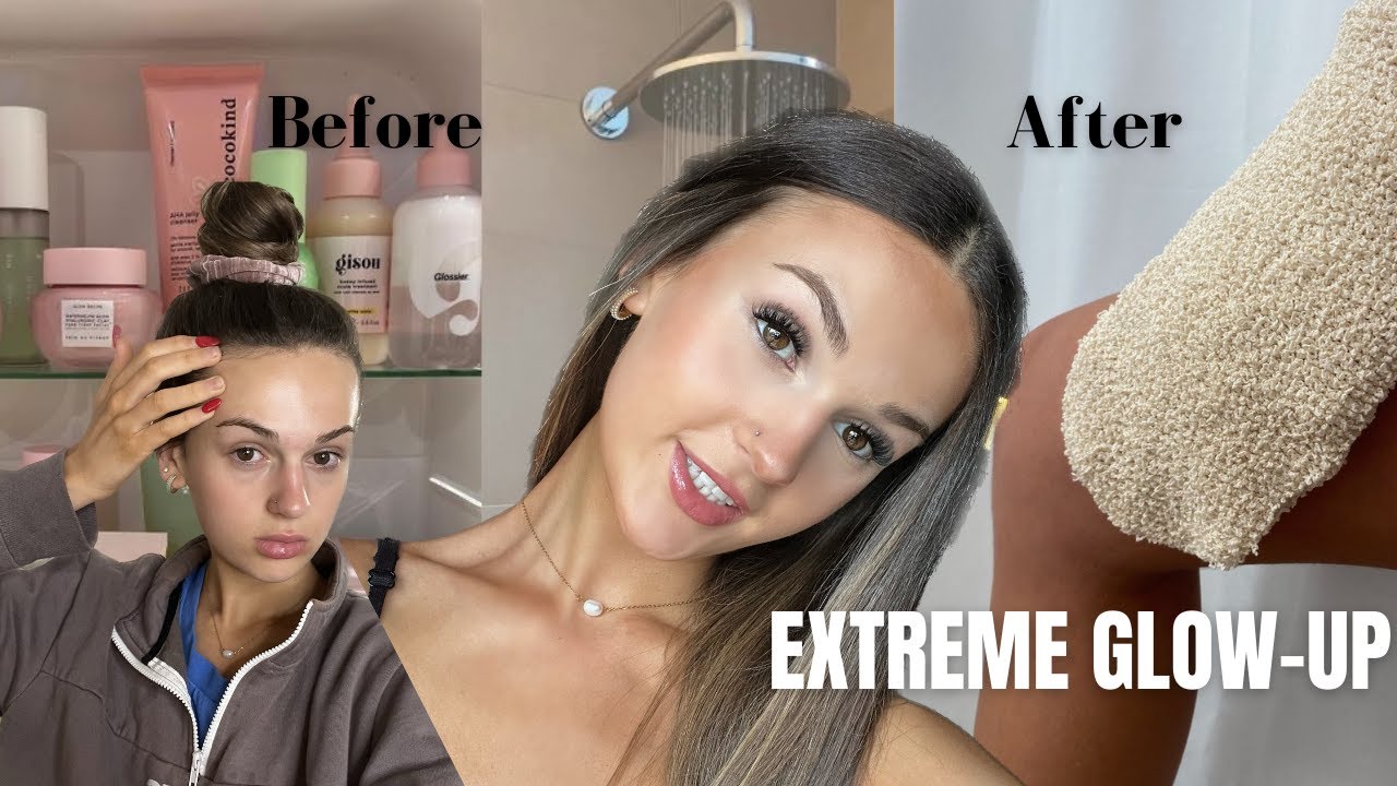 EXTREME GLOW UP- (physical & mental) | Self care habits, beauty ...