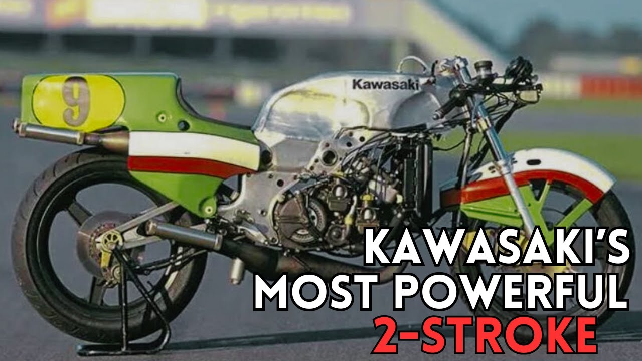 Kawasaki's most powerful Two stroke motorcycle ever - YouTube