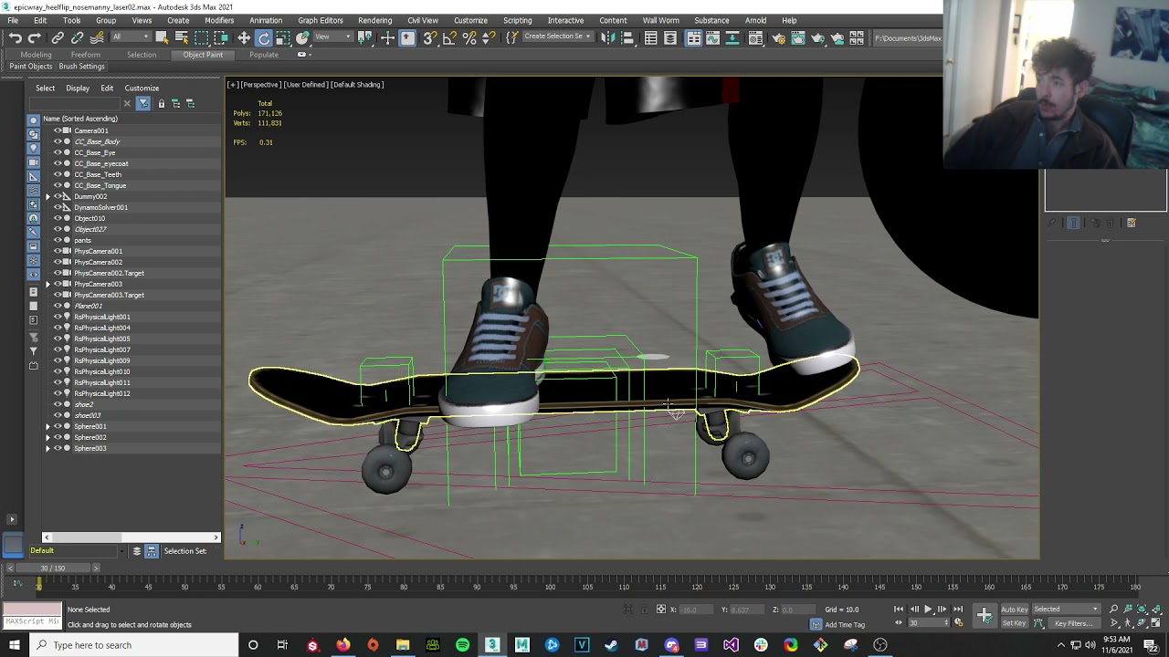 Animating with Wray episode 6: The Better Skateboard Rig - YouTube