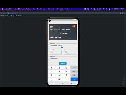 Flutter Credit Card UI - YouTube