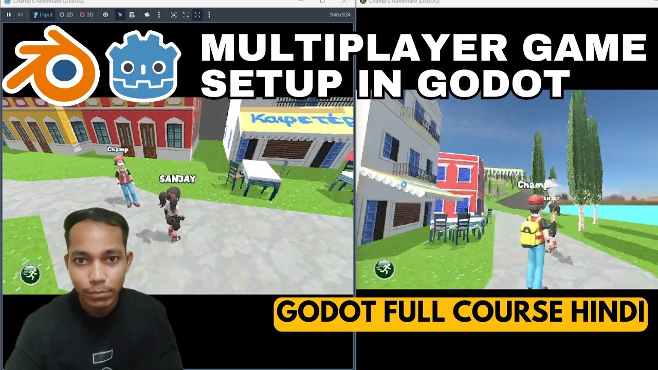 How to setup Multiplayer Game in Godot Hindi Tutorial - YouTube