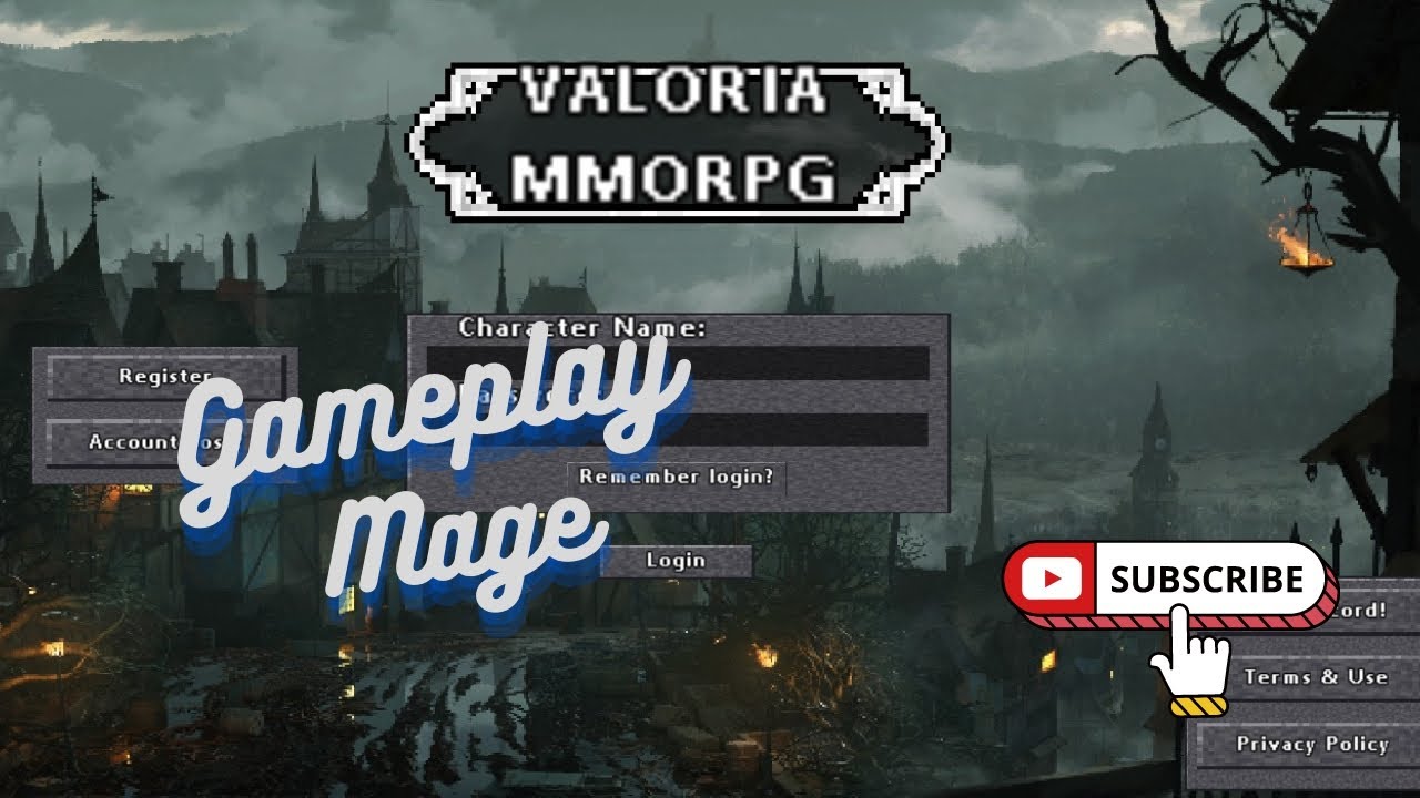 Valoria MMORPG 2D Gameplay (Android e Pc) - YouTube