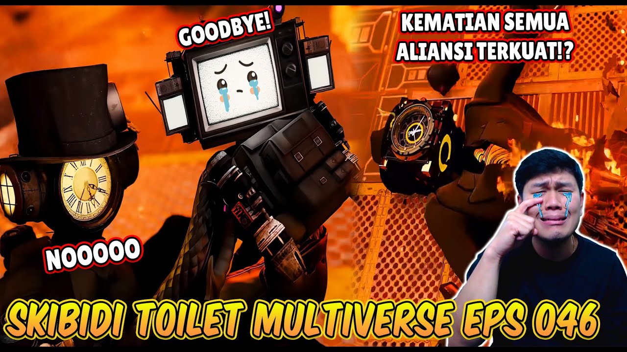 EPISODE BARU 046 SKIBIDI TOILET MULTIVERSE! KEMATIAN PARA ALIANSI DI ...