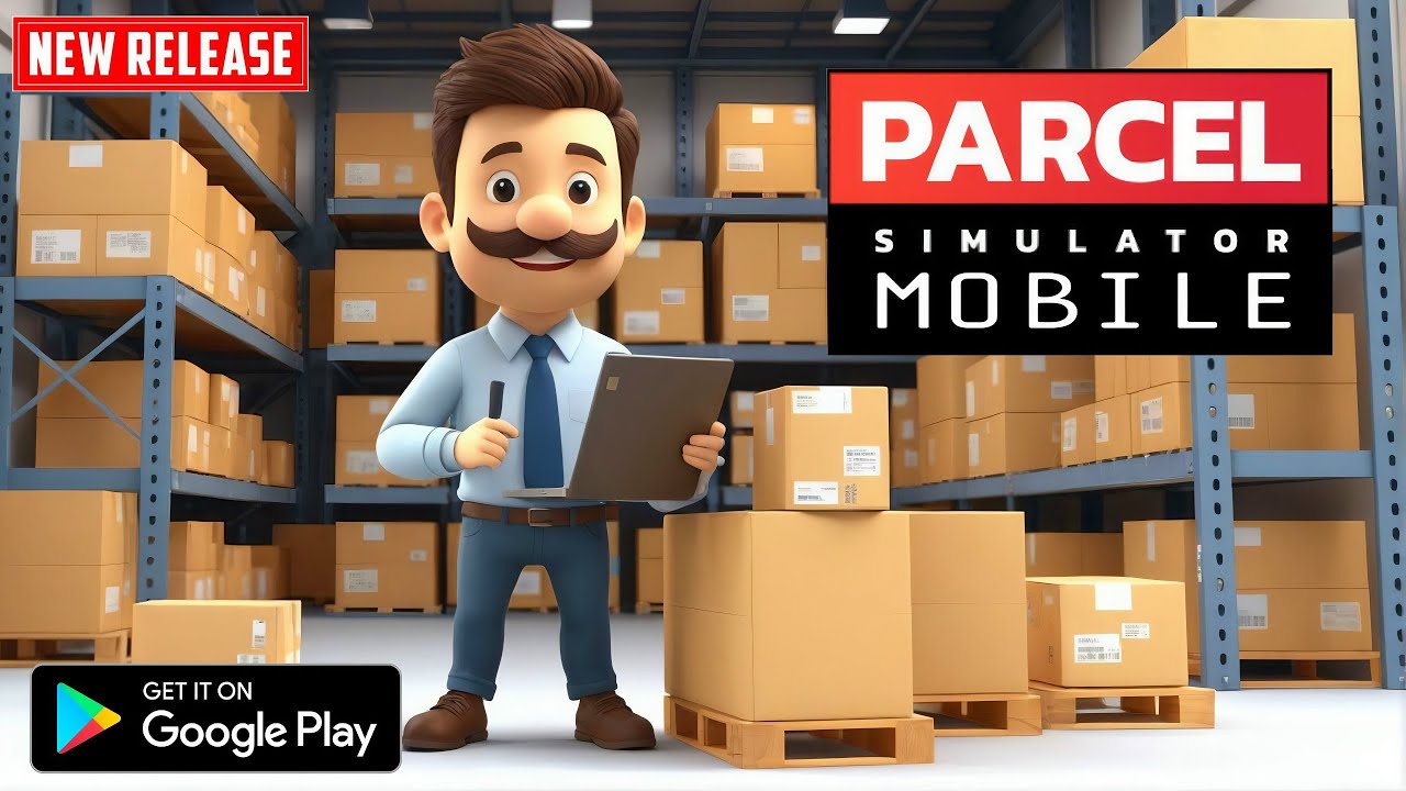 Trying New Games Like Parcel Simulator | Parcel Simulator Mobile! - YouTube
