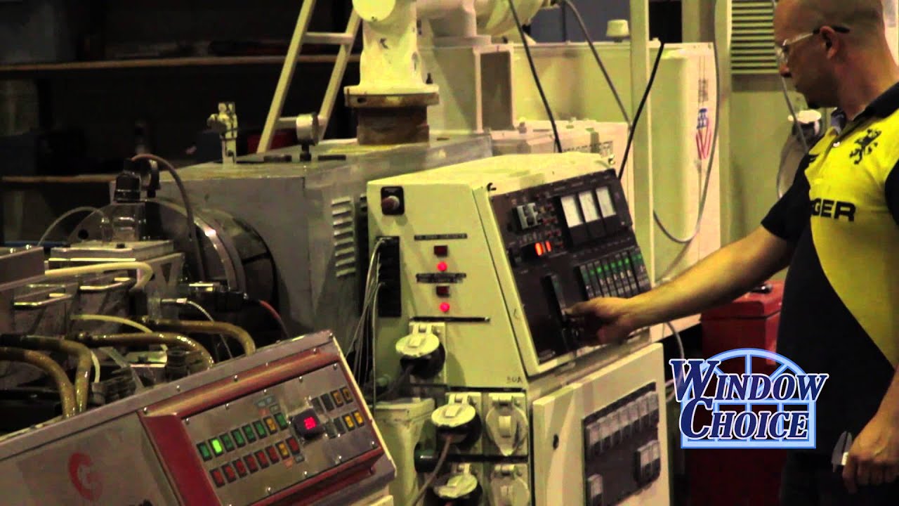 Building Vinyl Window Extrusions | Window Choice - YouTube