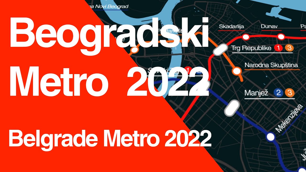 Beogradski Metro 2022 / Belgrade Metro 2022 Update - YouTube