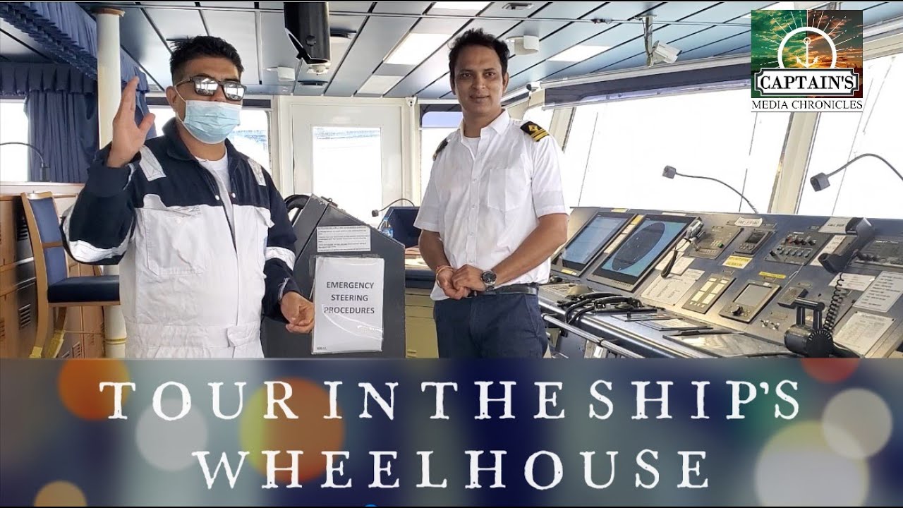 TOUR IN THE SHIP'S BRIDGE /WHEELHOUSE - YouTube