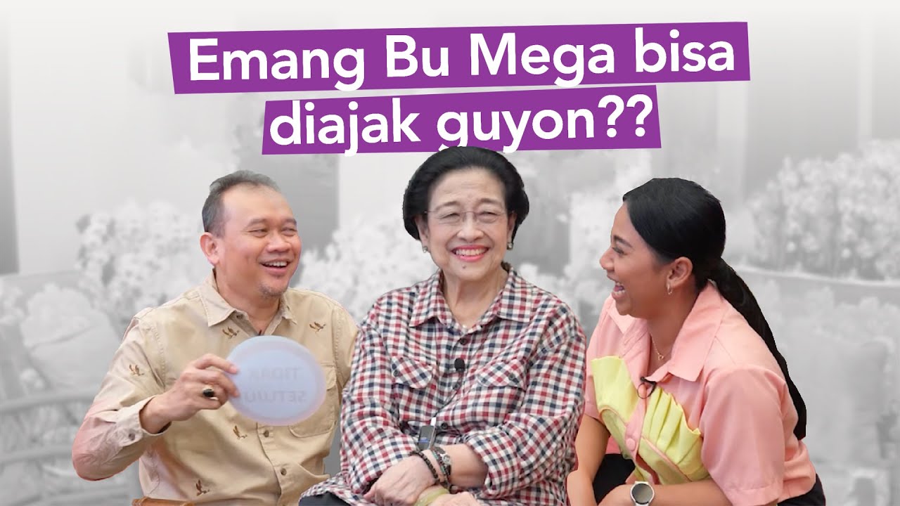 Emang Bu Mega Bisa Diajak Guyon? | Feat. Cak Lontong & Rizky Inggar ...