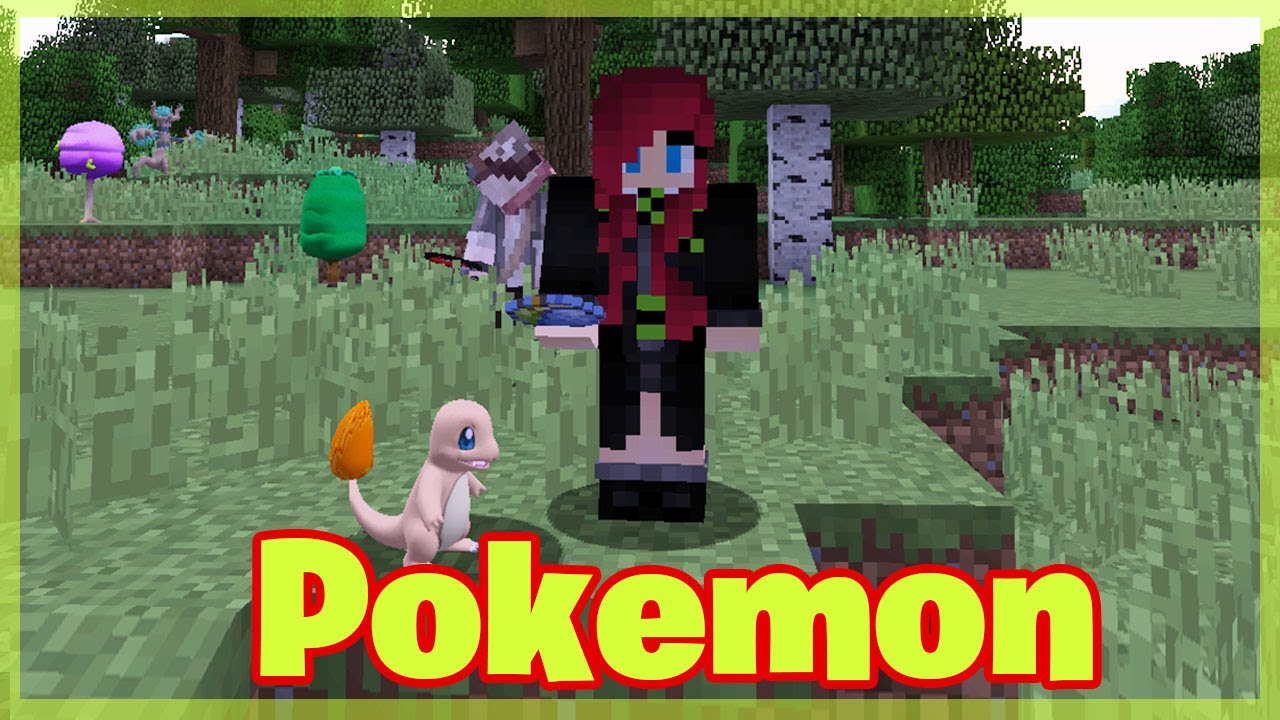 JE DÉCOUVRE MINECRAFT POKEMON - YouTube