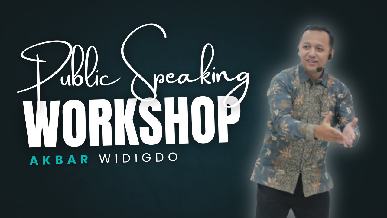 Workshop Public Speaking untuk Guru SMA Don Bosco 2 by Akbar Widigdo - YouTube