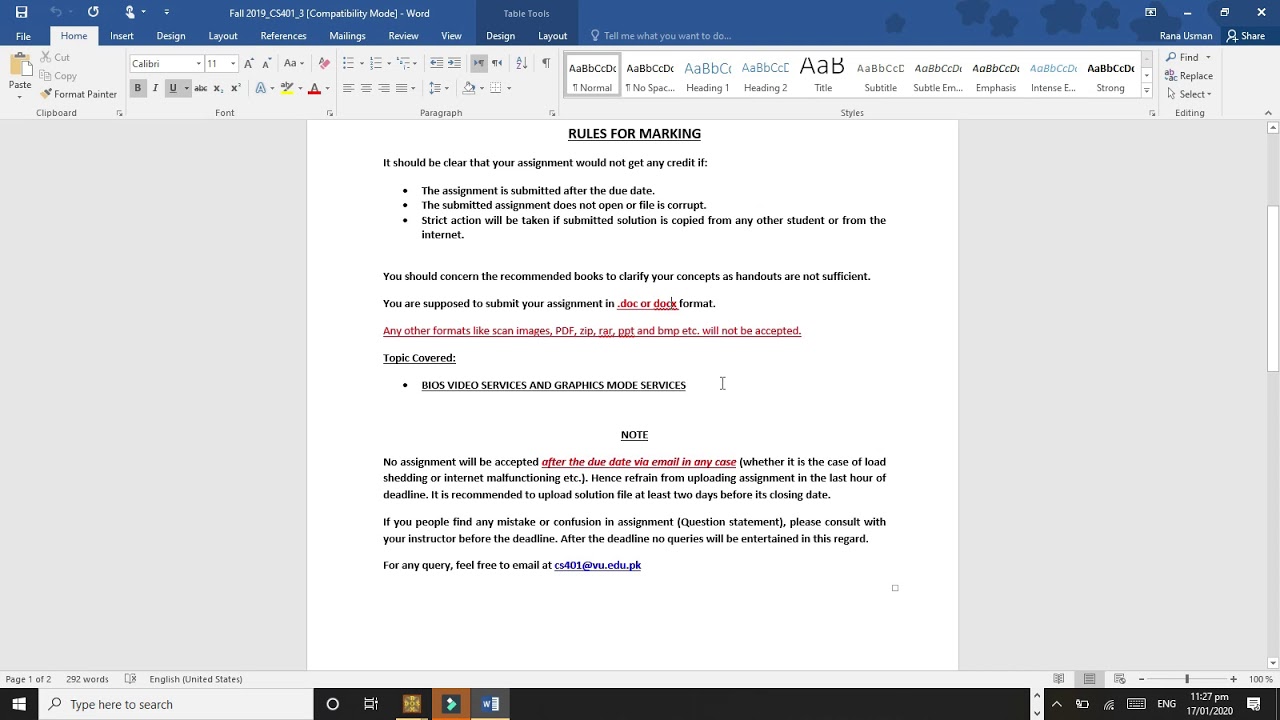 Cs401 Assignment 3 Solution 2019 2020 Youtube 0842