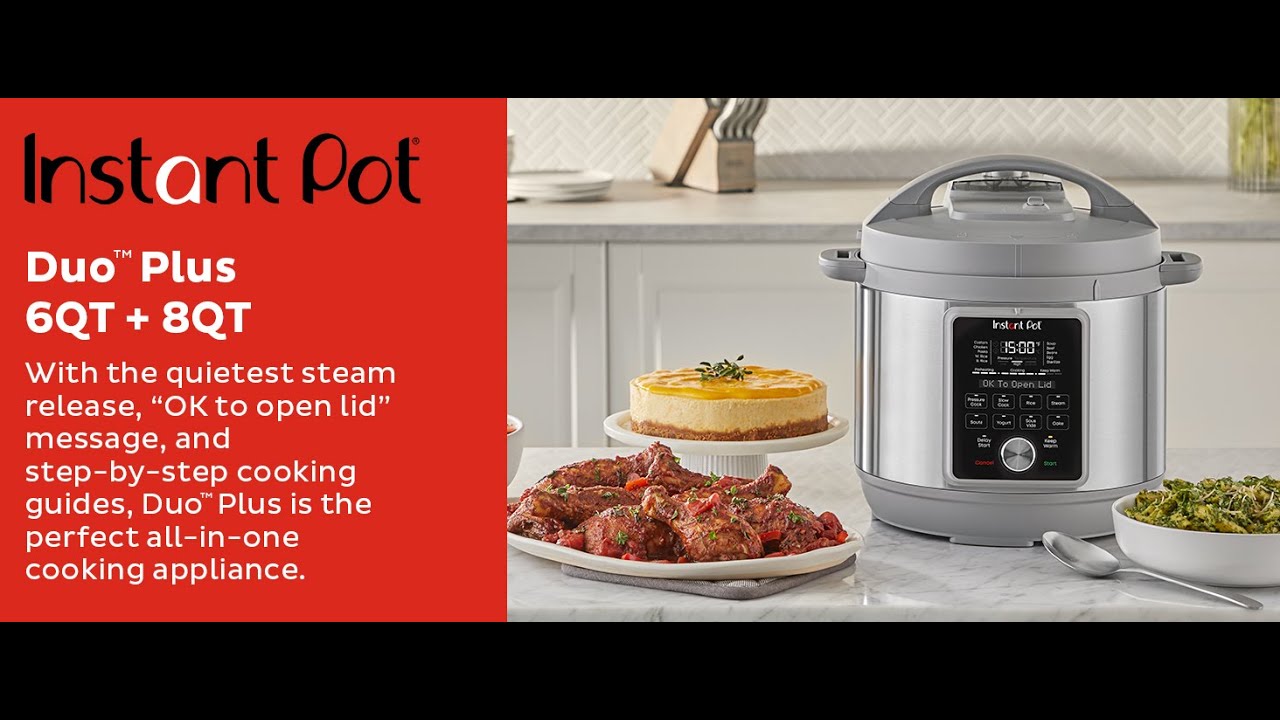 Instant Pot Duo Plus 6-Quart Review: Revolutionize Your Kitchen! - YouTube
