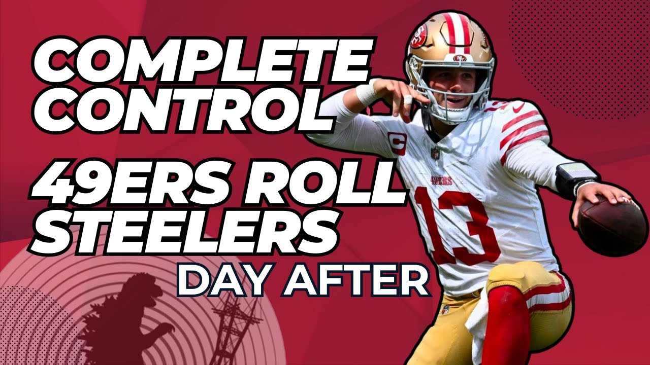 49ers Control Steelers - Win - YouTube
