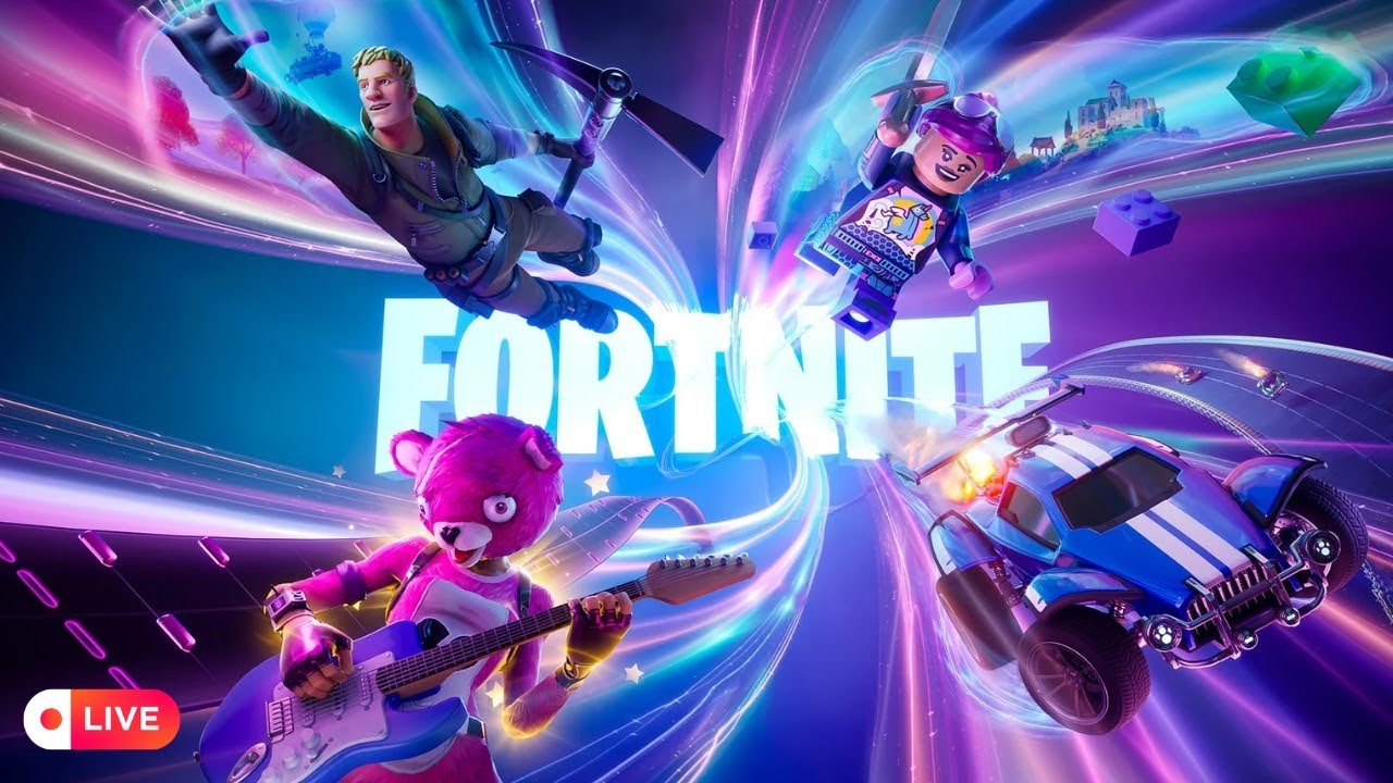 Live 1st Time Streaming Fortnite Lets Play. - YouTube