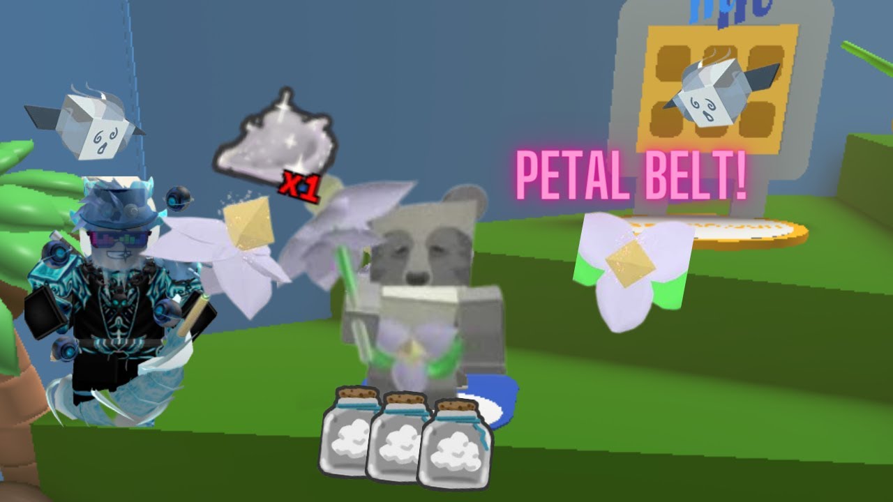 GETTING THE LAST SPIRIT PETAL AND BUYING THE PETAL BELT! Roblox bee ...