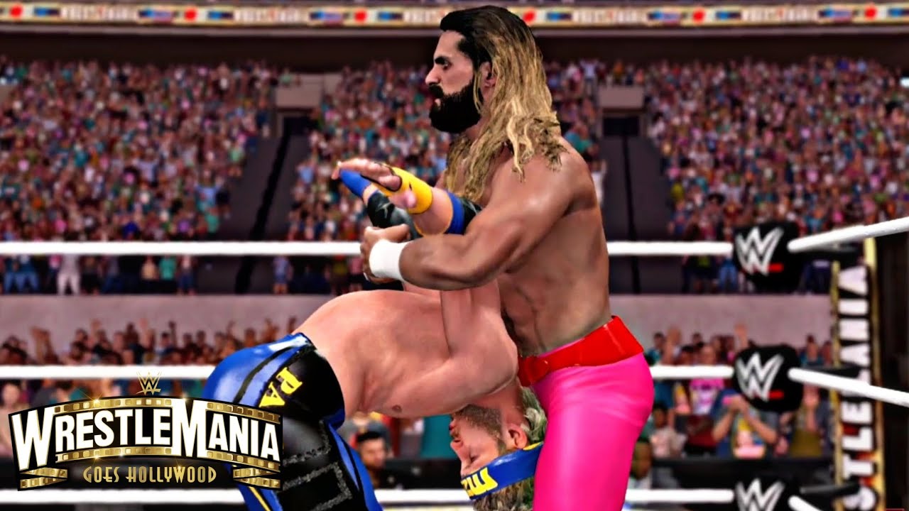 Seth Rollins vs Logan paul -WRESTLEMANIA 39 Highlights #wwe #gameplay # ...