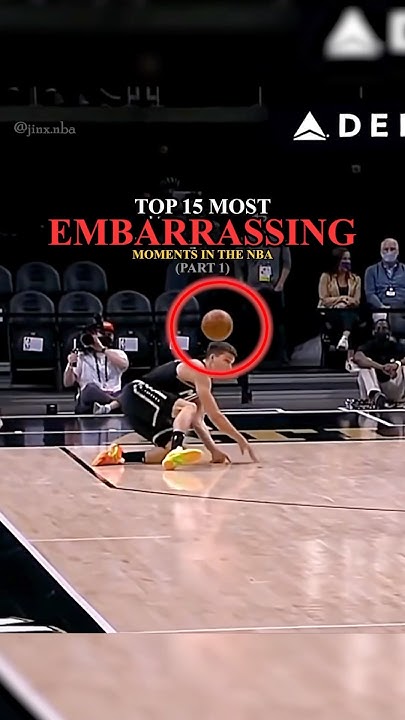 Top 12 Most EMBARRASSING MOMENTS In The NBA | Part 1 - YouTube
