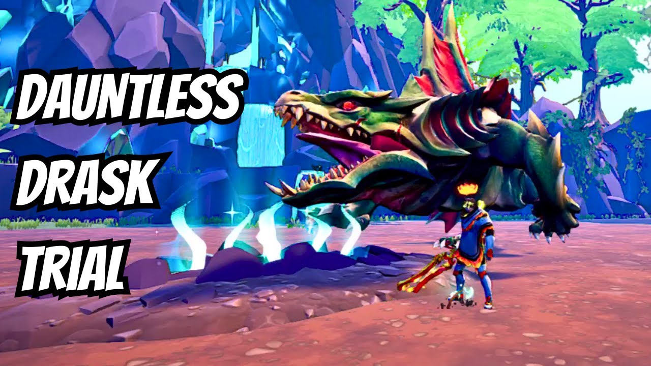 The Easiest Drask Dauntless Trial - Solo Sword Build - YouTube