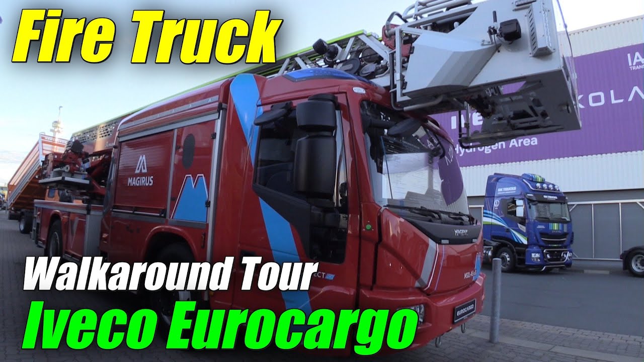 Fire Truck !!! 2023 Iveco Eurocargo Magirus - YouTube