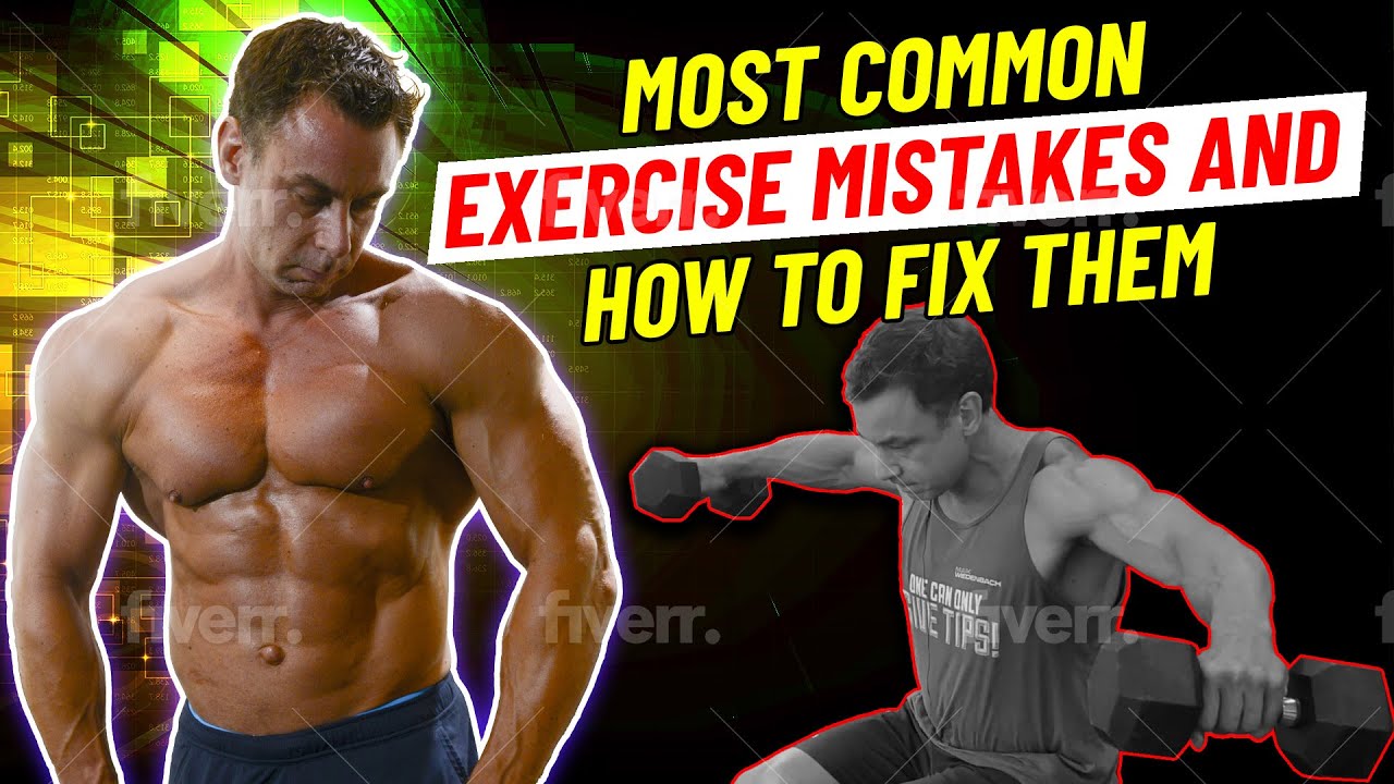 8 Common Exercise Mistakes & How to Fix Them (Live from My Gym) - YouTube