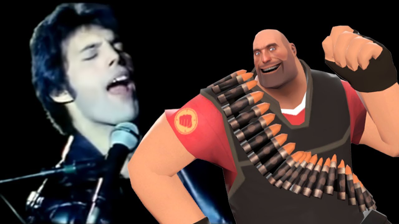 TF2 Heavy sings DON'T STOP ME NOW - QUEEN (A.I. Cover) - YouTube