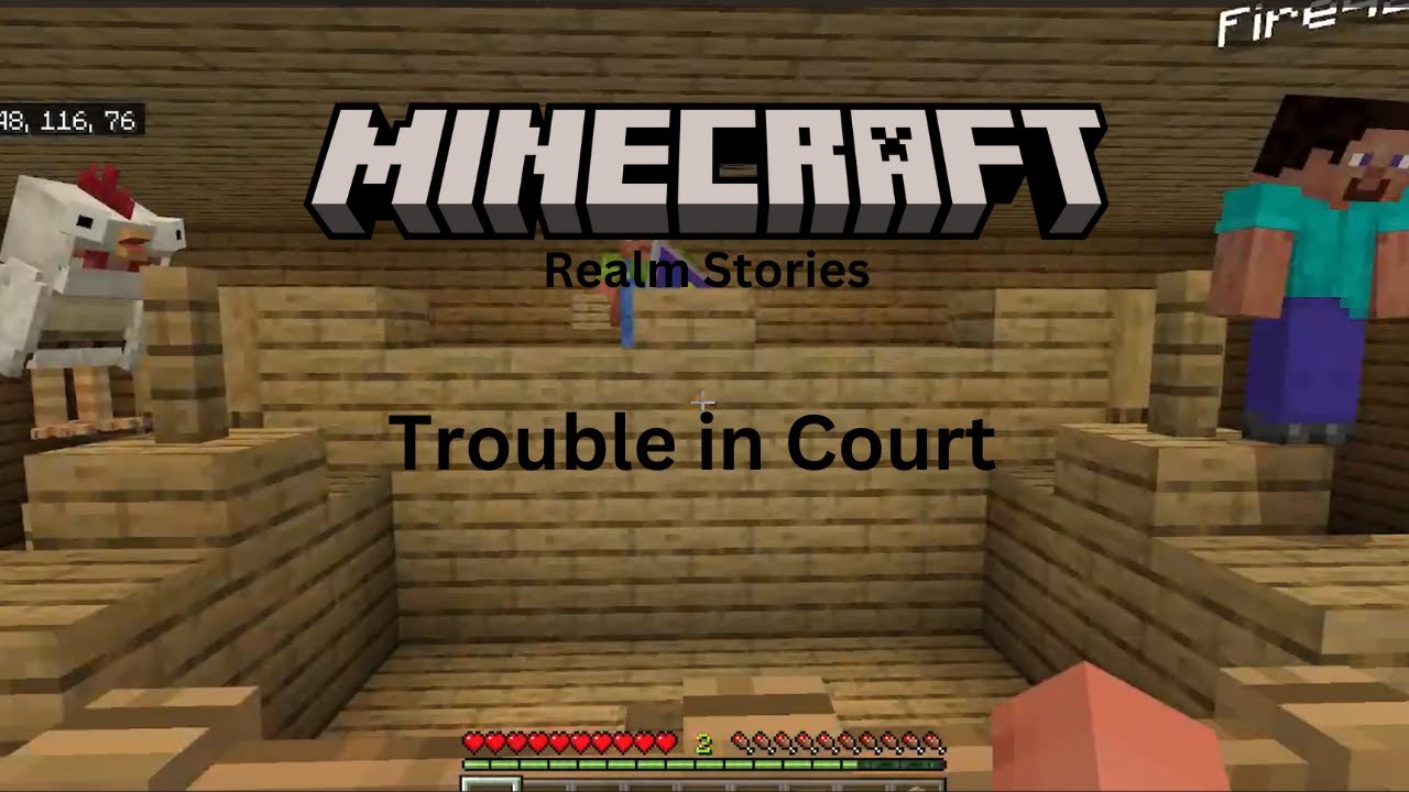 Minecraft Realm Stories - Trouble In Court - YouTube