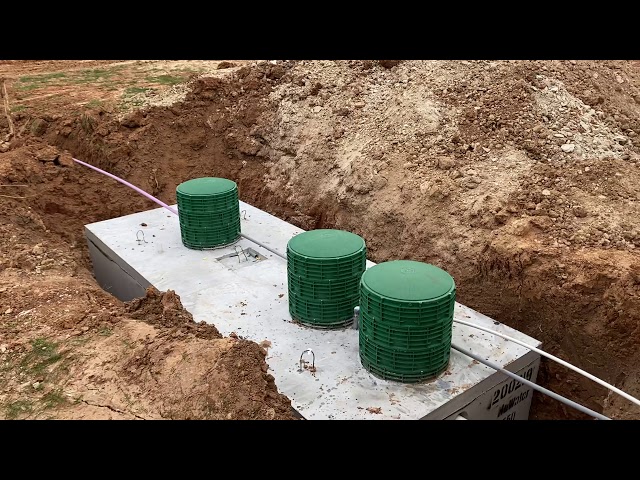 Parts Of Aerobic Septic Sprinkler System