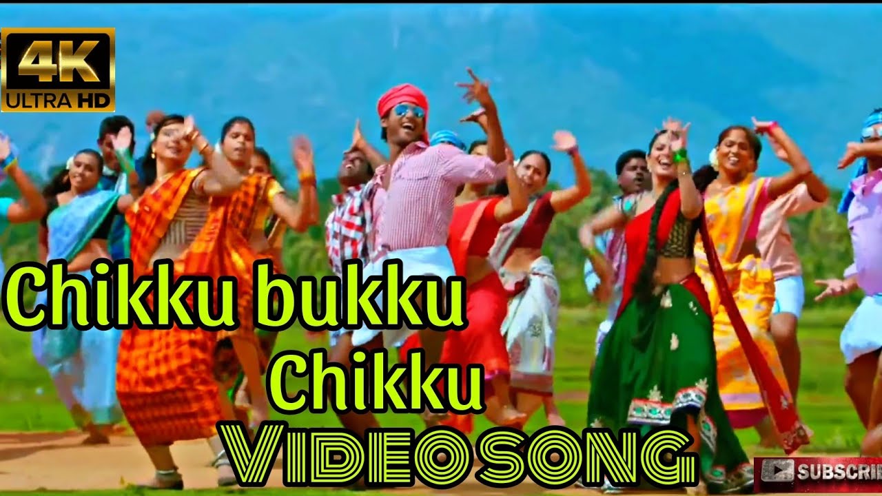 Chikku Bukku chikku railu vandi 4k Video Song - Madha Gaja Raja& high ...
