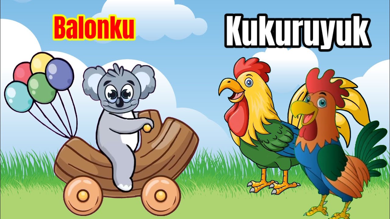 Lagu anak balonku dan Kukuruyuk ~ Lagu Anak Indonesia populer ...