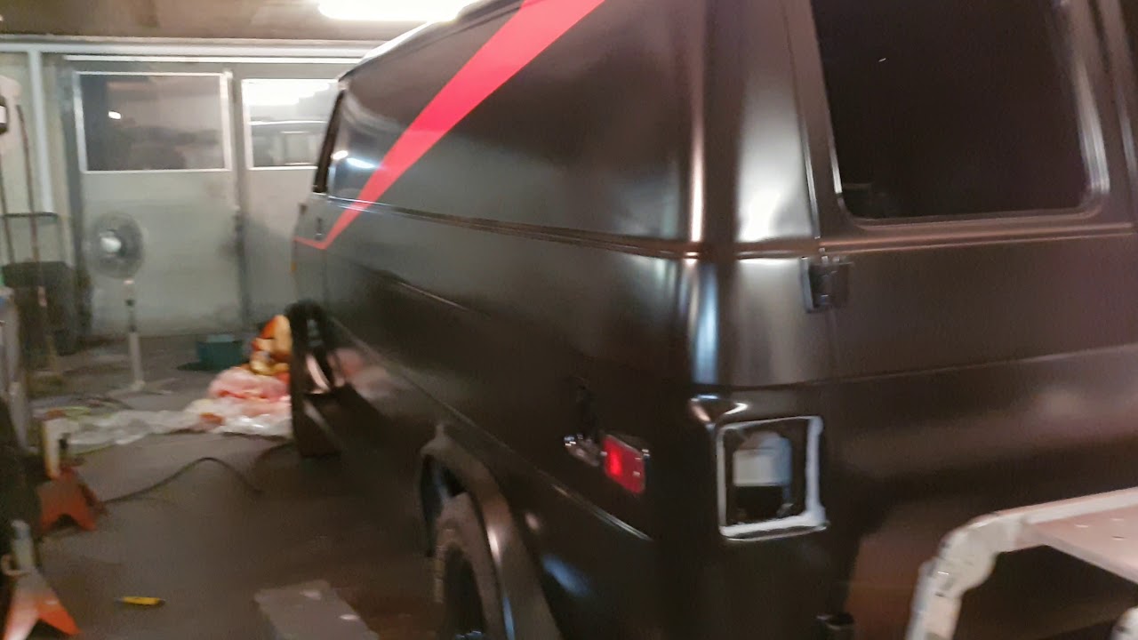 1978 Chevrolet G30 A-TEAM Van G20 Conversion and Full Restoration - YouTube