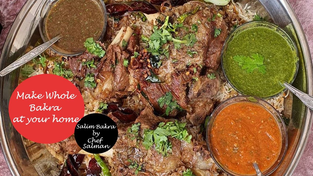 Winter Special !! Desi style salim Bakra... - YouTube