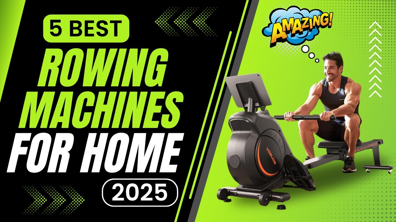 Top 5 Best Rowing Machines for Home in 2025 | Quiet, Compact & High ...